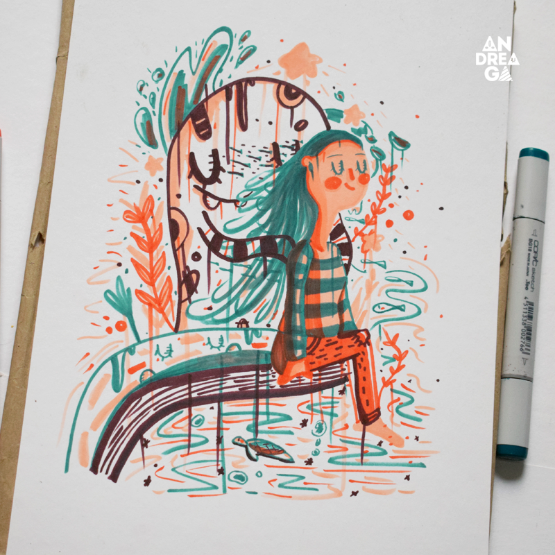 ¿Cómo editar un dibujo tradicional? – Andreaga