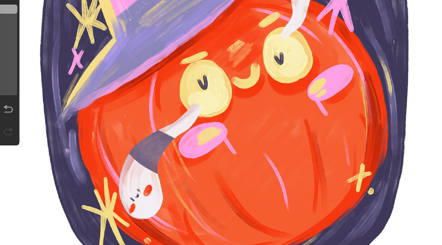 ¿Cómo pintar y dibujar en PROCREATE? – Andreaga